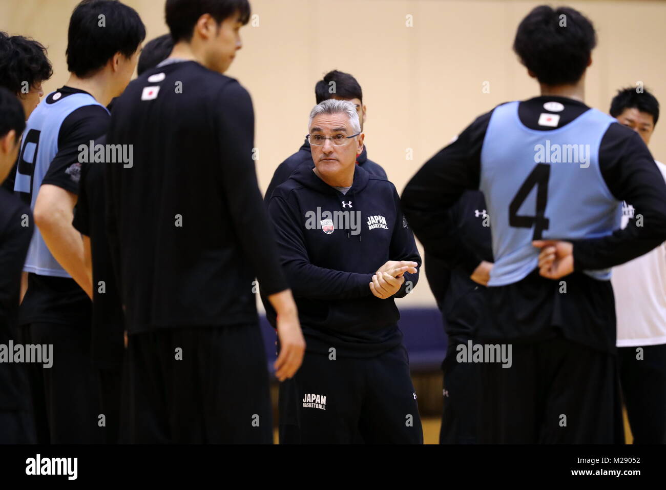 Ajinomoto National Training Center, Tokyo, Japan. 6th Feb, 2018. Julio ...