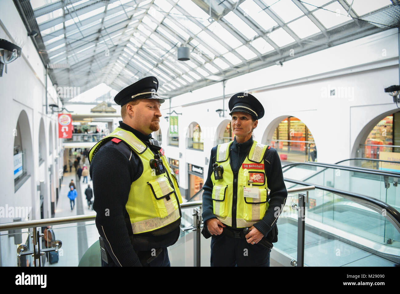 Nuremberg, Germany. 06th Feb, 2018. The employees of the German Railway ...