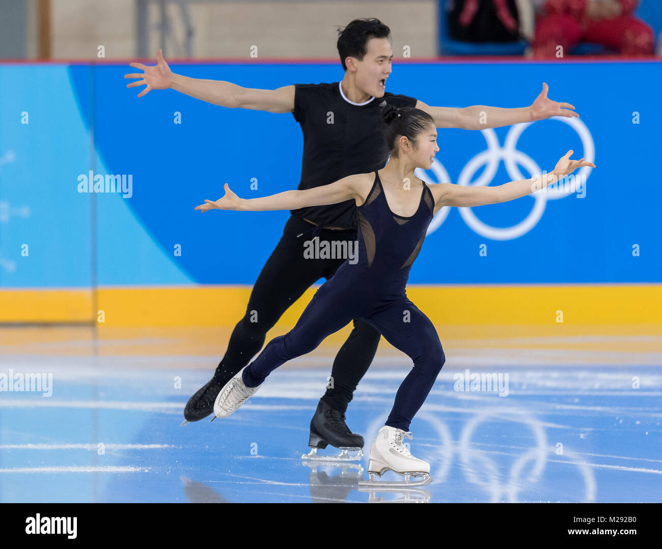 Gangneung, South Korea. 06th Feb, 2018. North Korea's Ryom Tae Ok and ...