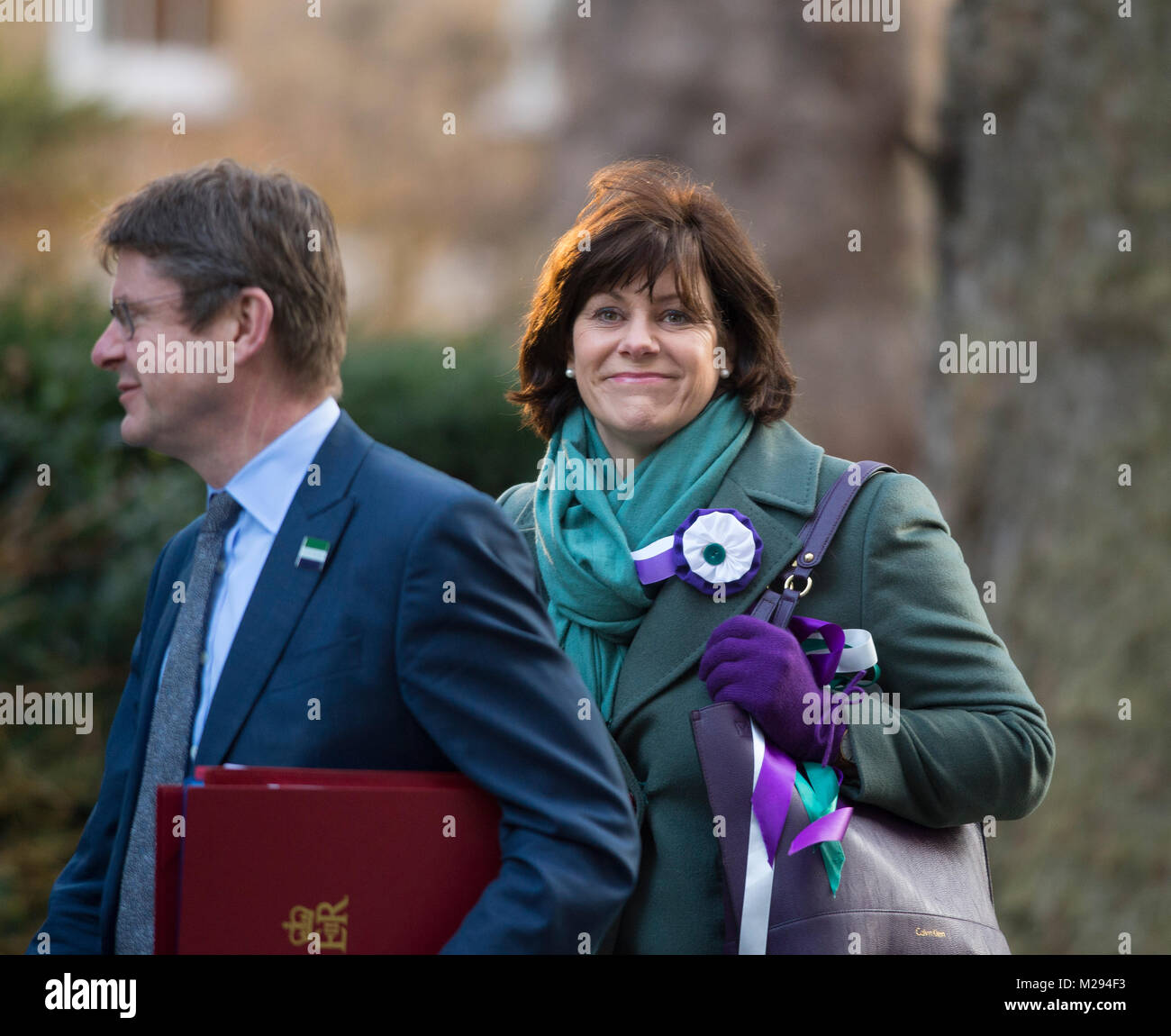 Downing Street, London, UK. 6 February 2018. Claire Perry, Minister of ...