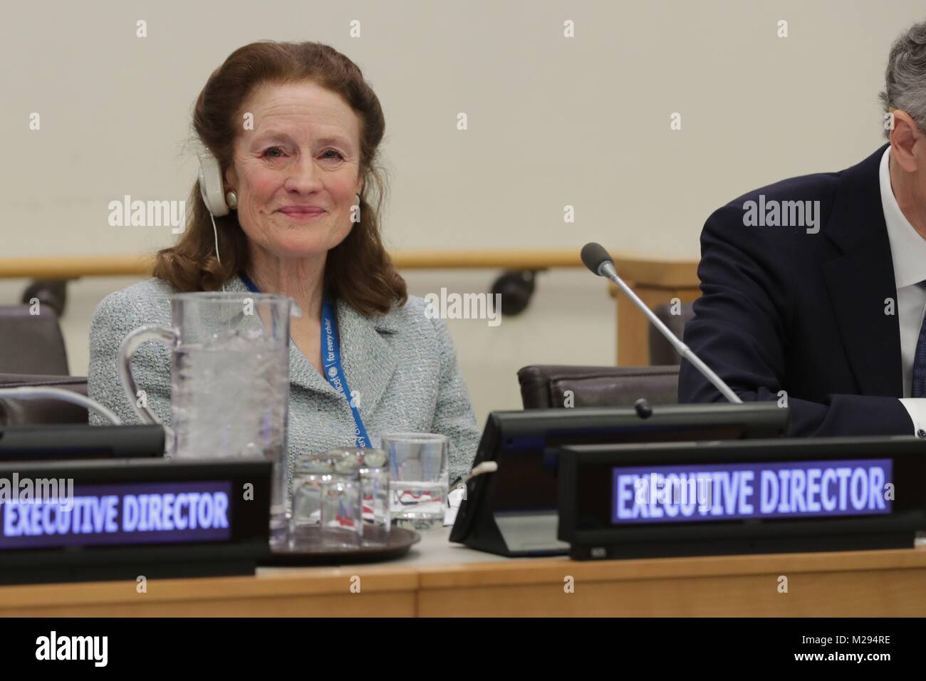 United Nations, New York, USA, February 06 2018 - Henrietta H. Fore ...