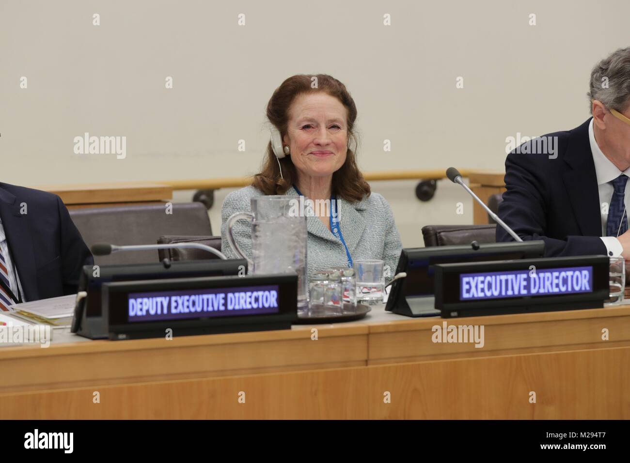 United Nations, New York, USA, February 06 2018 - Henrietta H. Fore ...