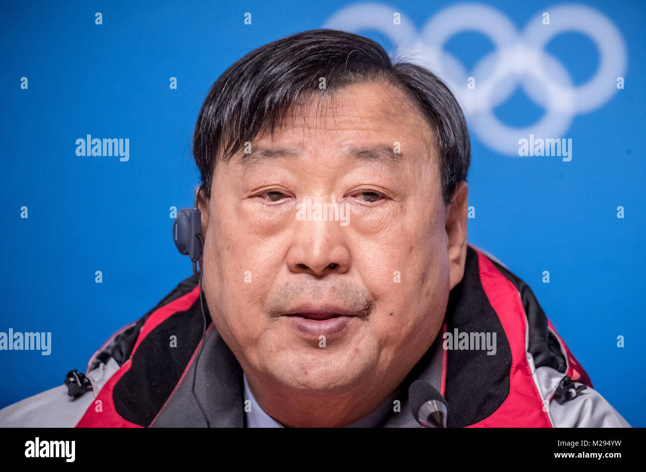 Lee Hee Beom, head of the organisation committee (POCOG) of the Olympic ...
