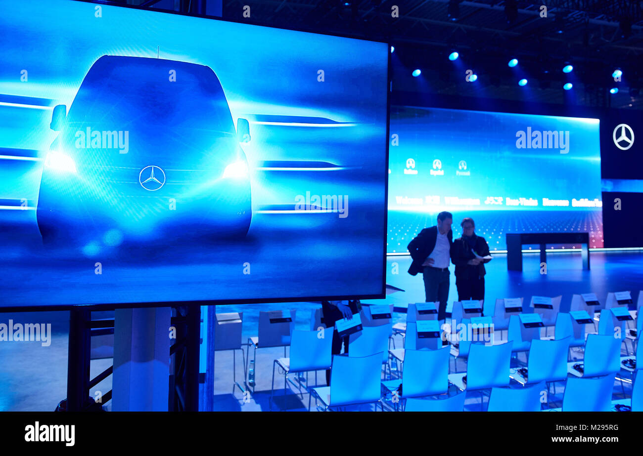 Duisburg, Germany. 6th Feb, 2018. A computer rendering of the new ...