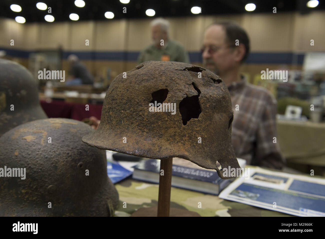 Dalton, GA, USA. 4th Feb, 2018. Military memorabilia and relics ...