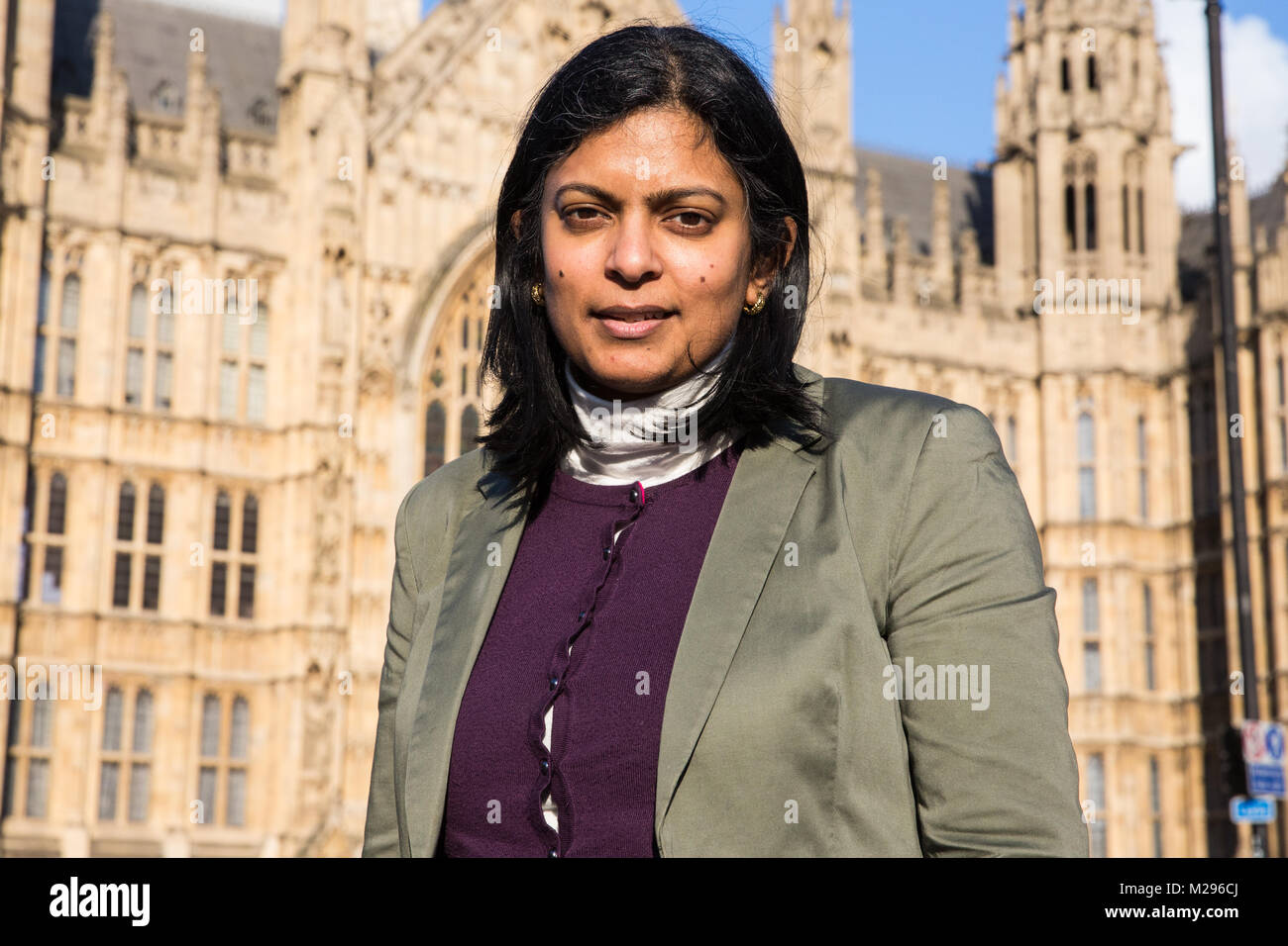 London, UK. 6th Feb, 2018. Rupa Huq, Labour MP for Ealing Central and ...