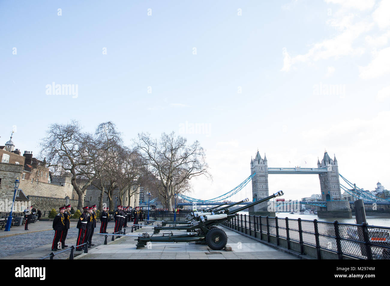 At a ceremony at the honourable artillery company hi-res stock ...
