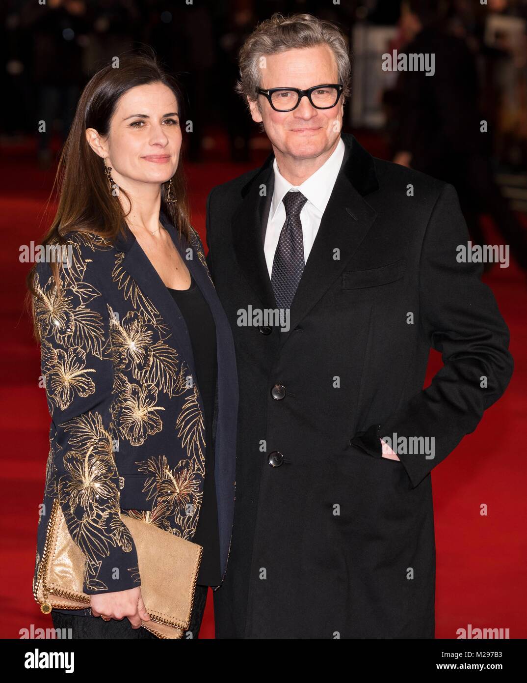 ‚ÄãColin Firth and Livia Firth ‚Äãattends World Premiere of The Mercy ...