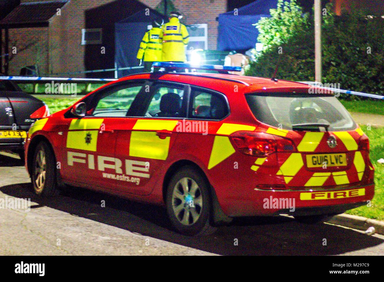 Police uk scene of crime flats hi-res stock photography and images - Alamy