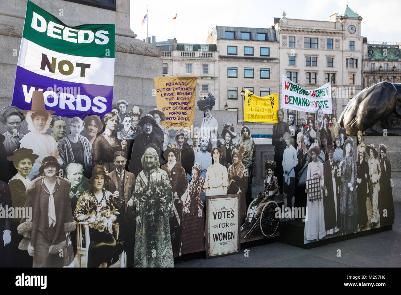 100 years suffragettes hi-res stock photography and images - Alamy