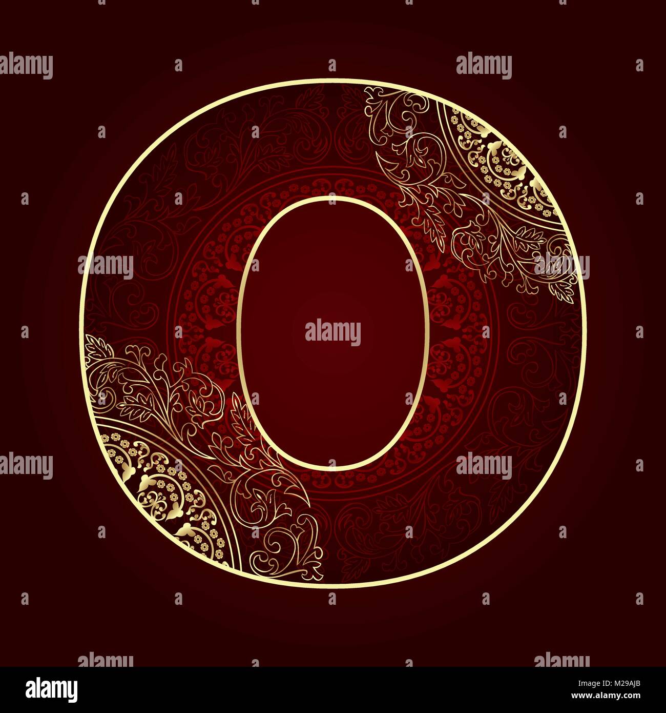 Gold alphabet vector vectors hi-res stock photography and images - Alamy