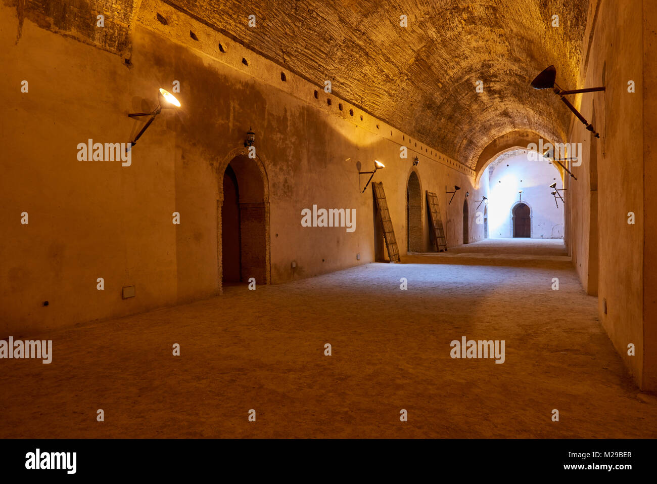 Heri es-Souani, Imperial Royal Stables, Meknes, Morocco, Africa Stock ...