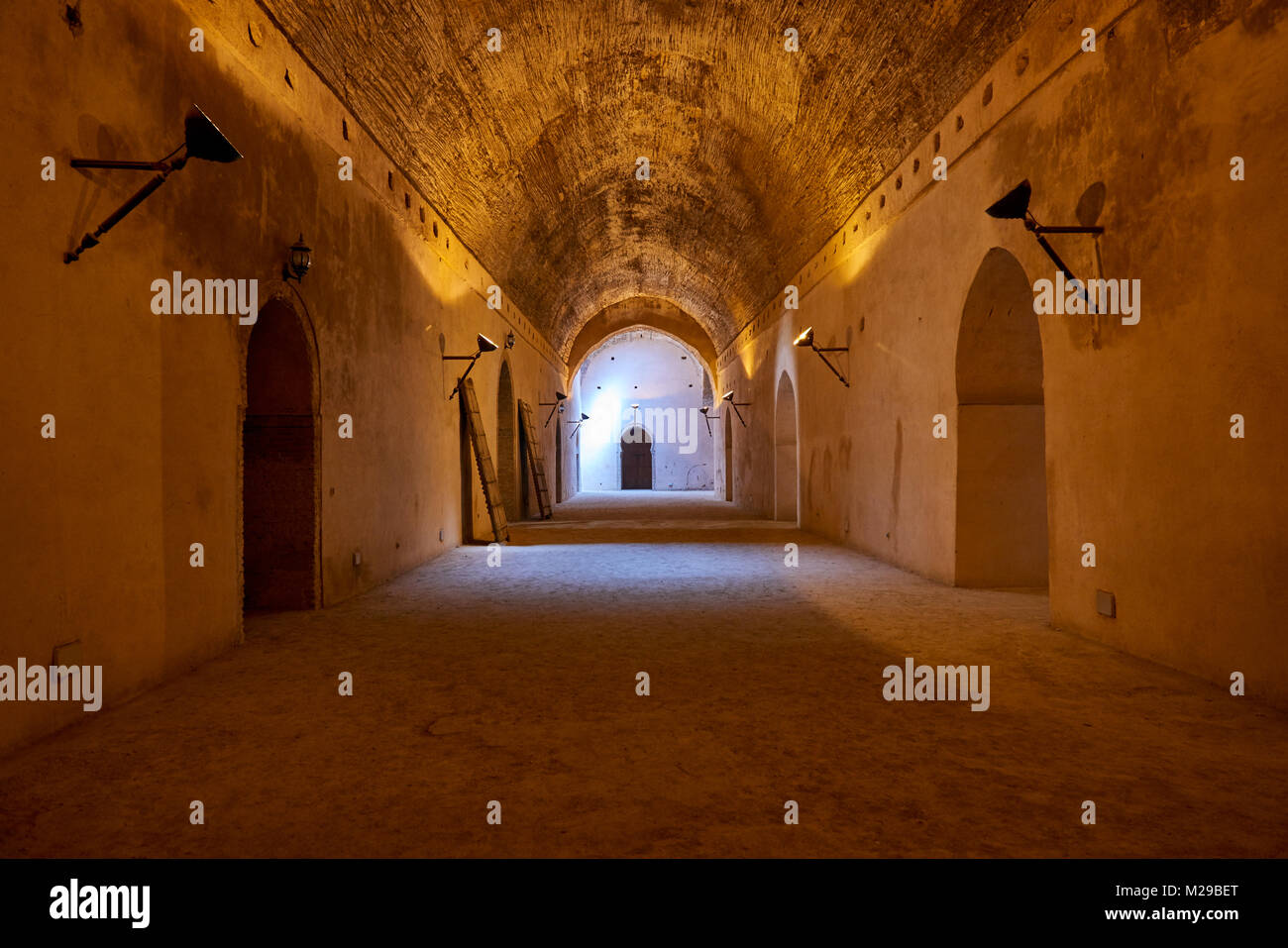 Heri es-Souani, Imperial Royal Stables, Meknes, Morocco, Africa Stock ...