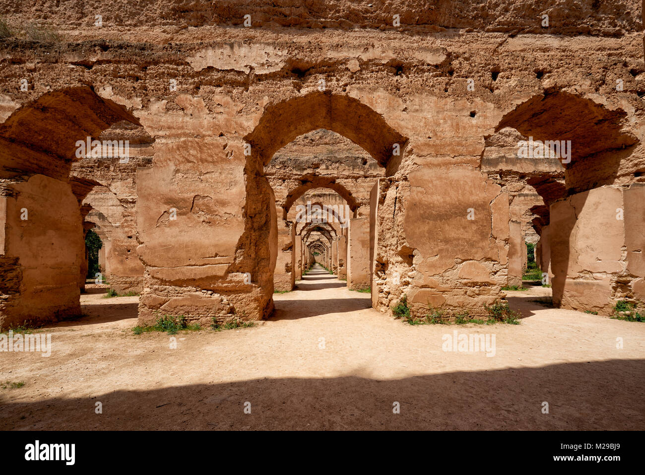 Heri es-Souani, Imperial Royal Stables, Meknes, Morocco, Africa Stock Photo - Alamy