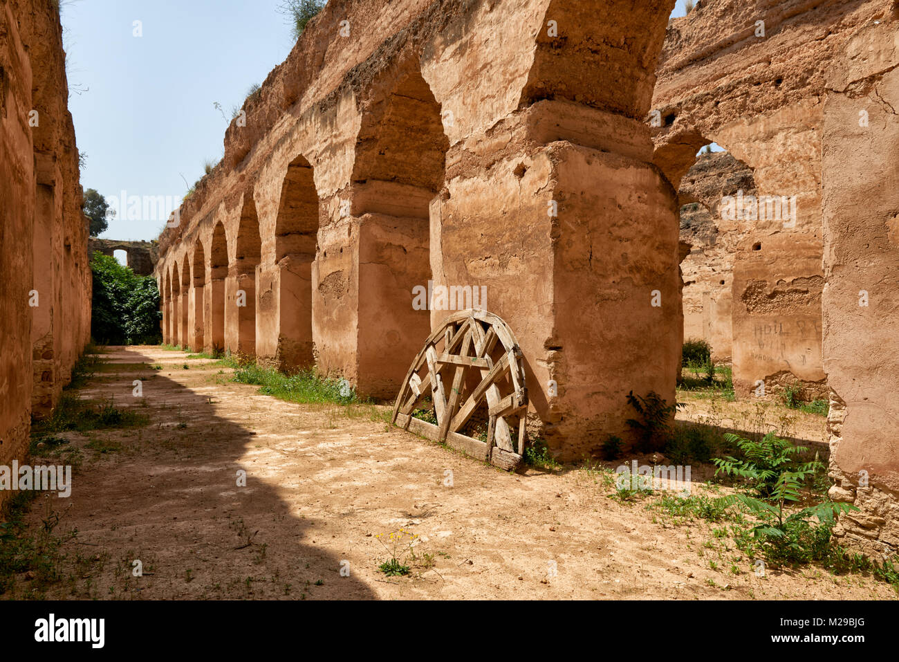 Heri es-Souani, Imperial Royal Stables, Meknes, Morocco, Africa Stock ...
