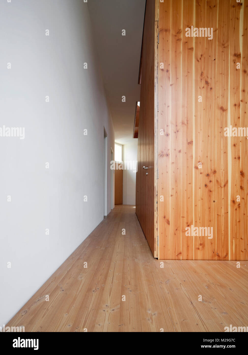 Corridor of modern house Stock Photo - Alamy