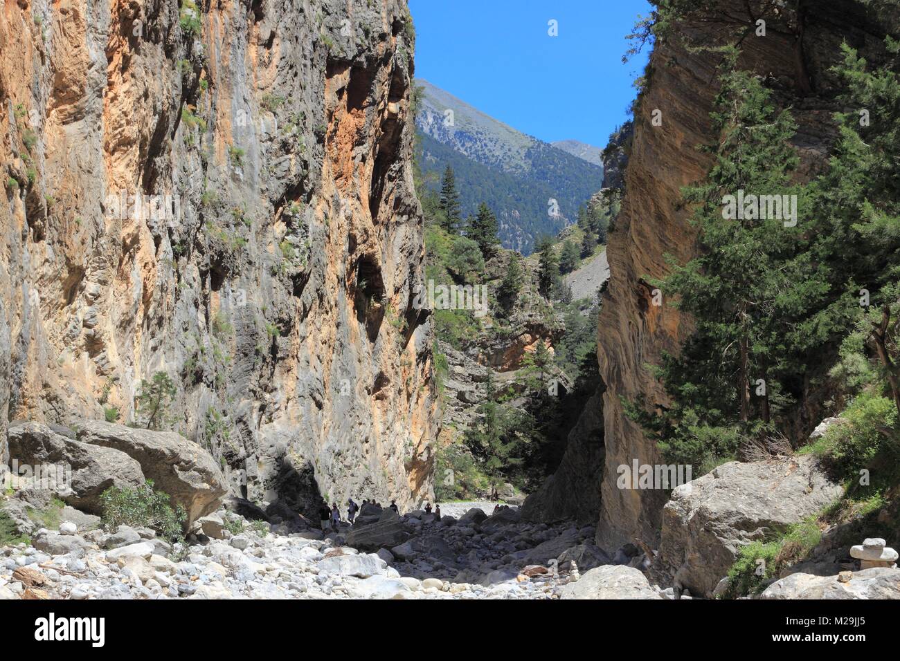 Samaria gorge crete island in hi-res stock photography and images - Alamy