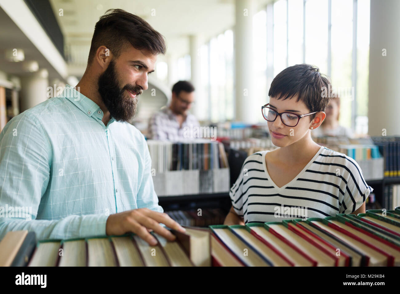 people, knowledge, education and school concept Stock Photo - Alamy