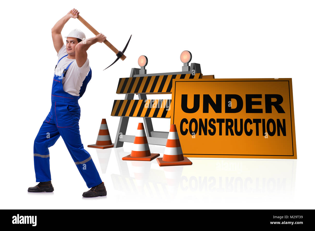 Concept of under construction for your webpage Stock Photo - Alamy