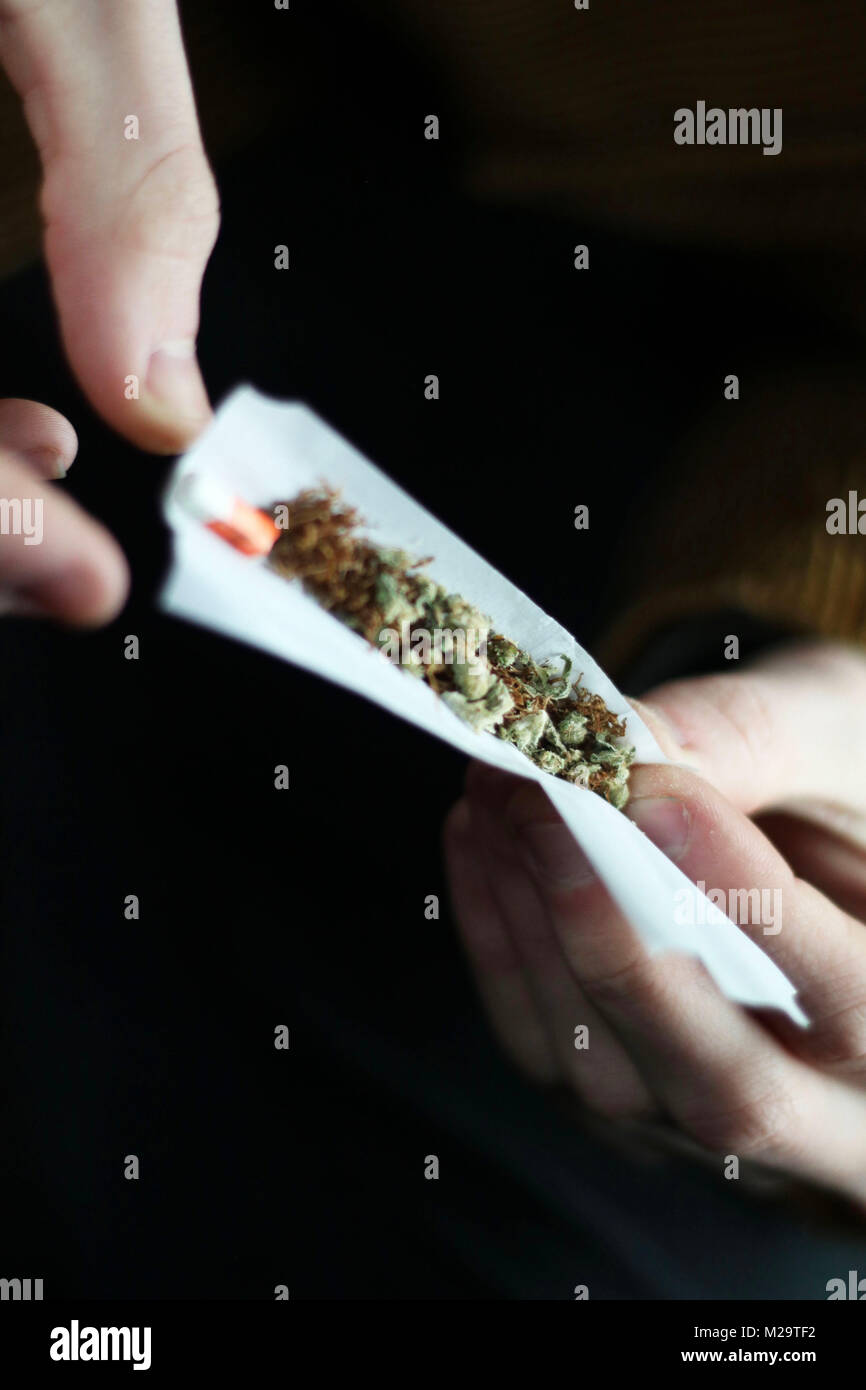 Smoking canabis hi-res stock photography and images - Alamy