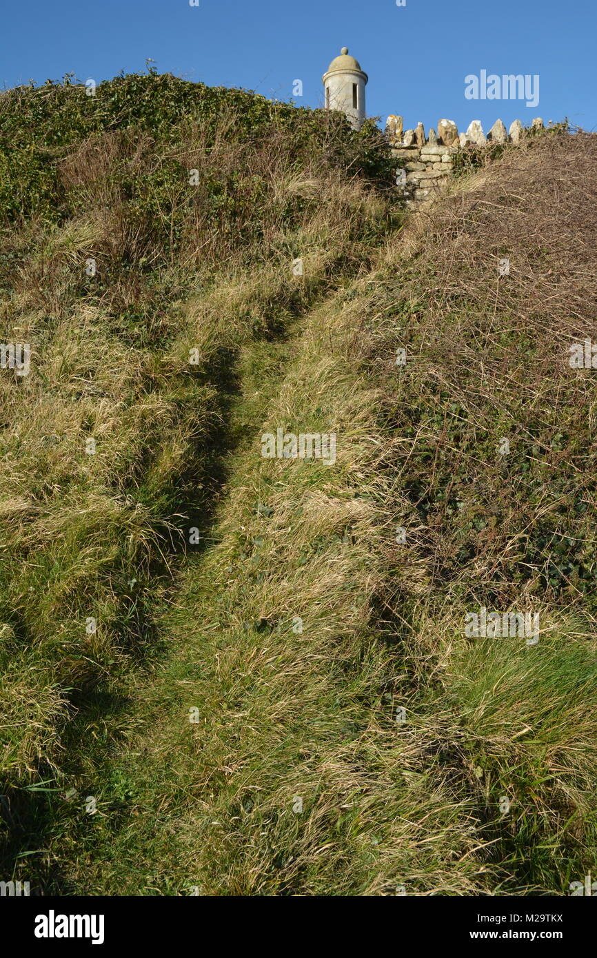 Path to the Castle Stock Photo - Alamy