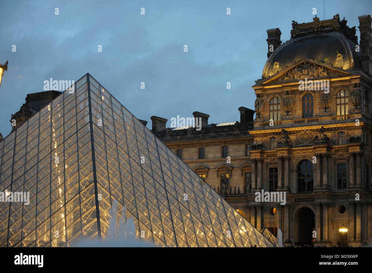 Louvre Paris, France capitol city Stock Photo - Alamy