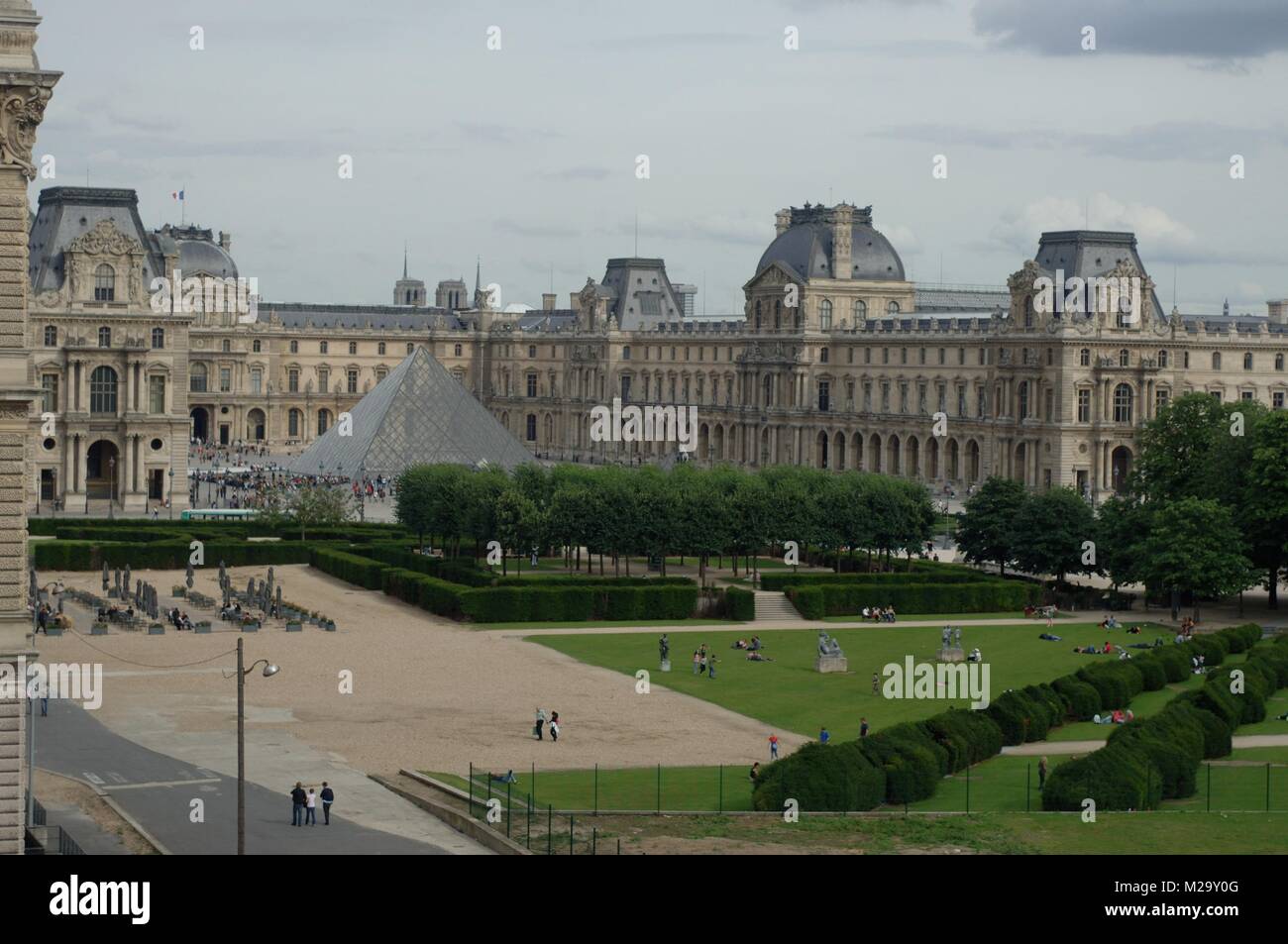 Louvre Paris, France capitol city Stock Photo - Alamy