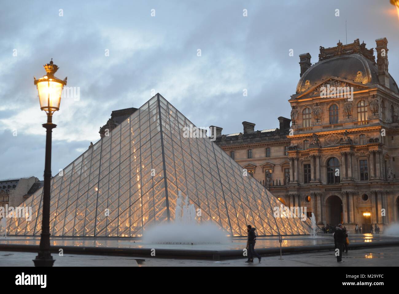 Louvre Paris, France capitol city Stock Photo - Alamy