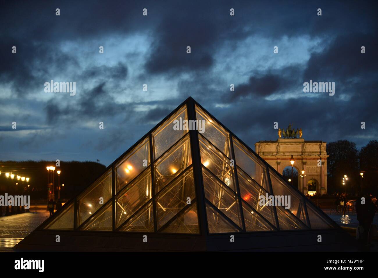 Glass Triangular Structure Stock Photos & Glass Triangular Structure ...