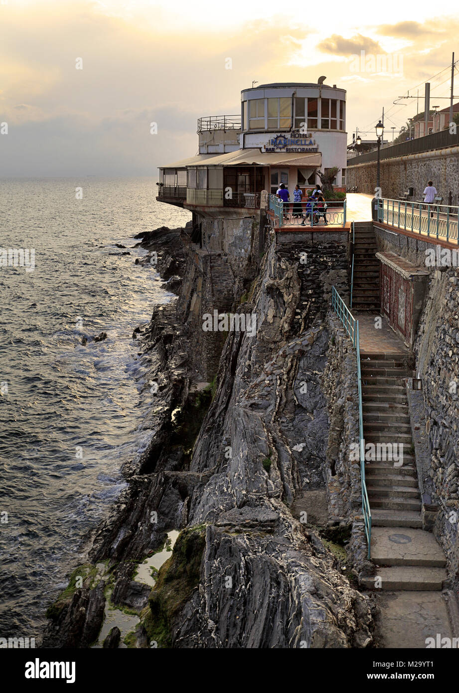 Passeggiata nervi hi-res stock photography and images - Alamy