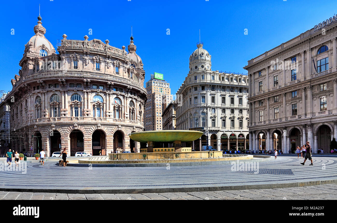 Piazza De Ferrari Square High Resolution Stock Photography and Images ...