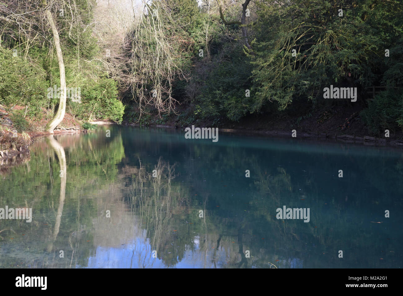 Silent Pool near Guildford Surrey Stock Photo - Alamy