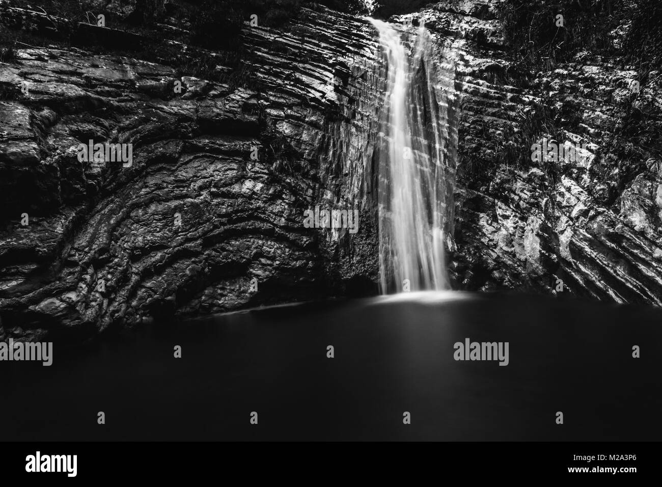 Water surface sea waves Black and White Stock Photos & Images - Alamy