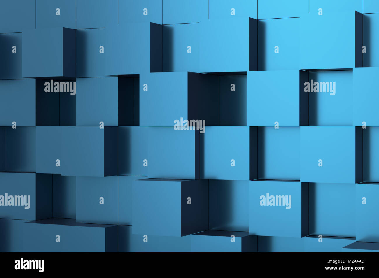 3d rendering of abstract cubes background Stock Photo - Alamy