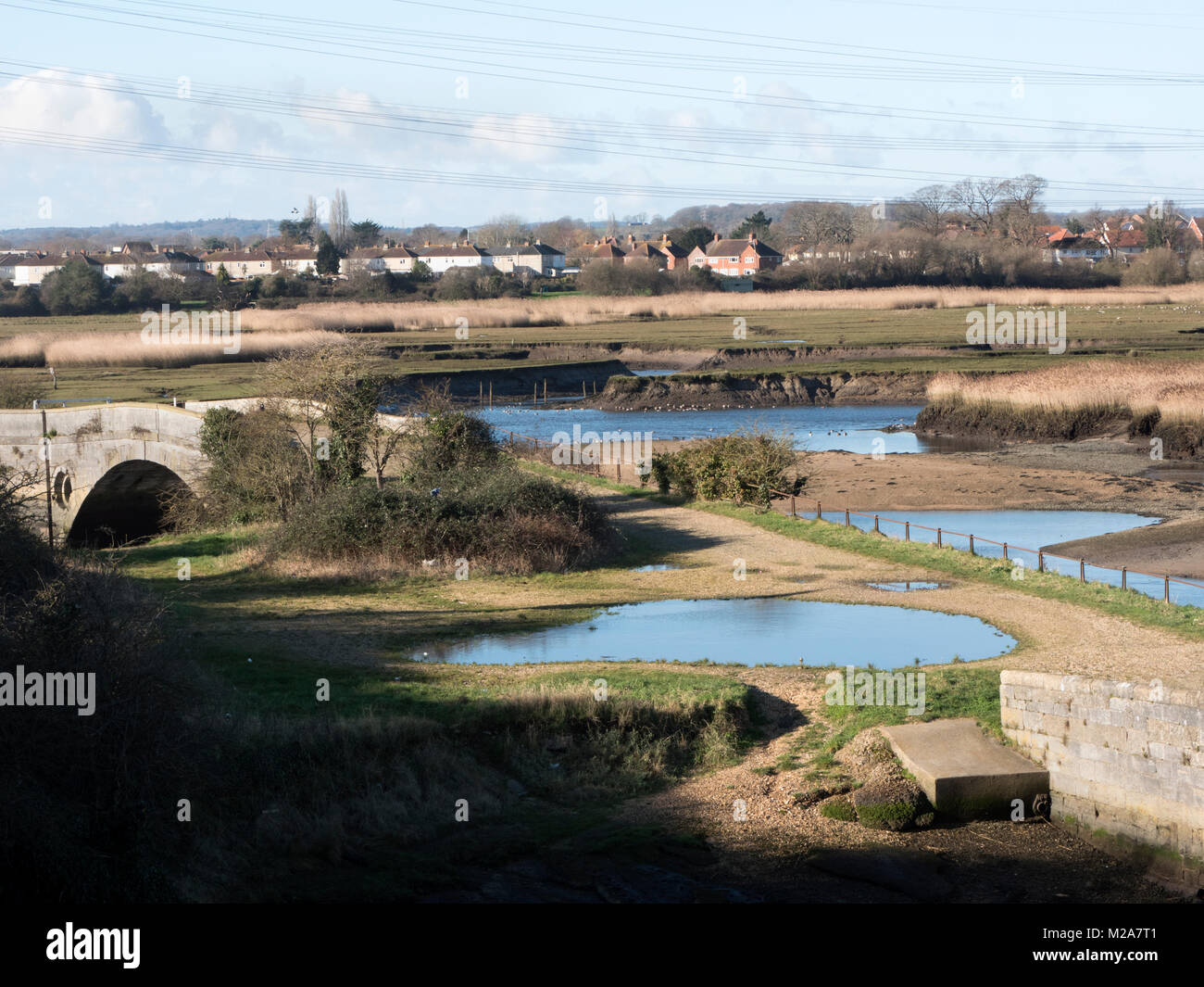 Lower Test Nature Reserve, Redbridge, Hampshire, England#UK Stock Photo ...