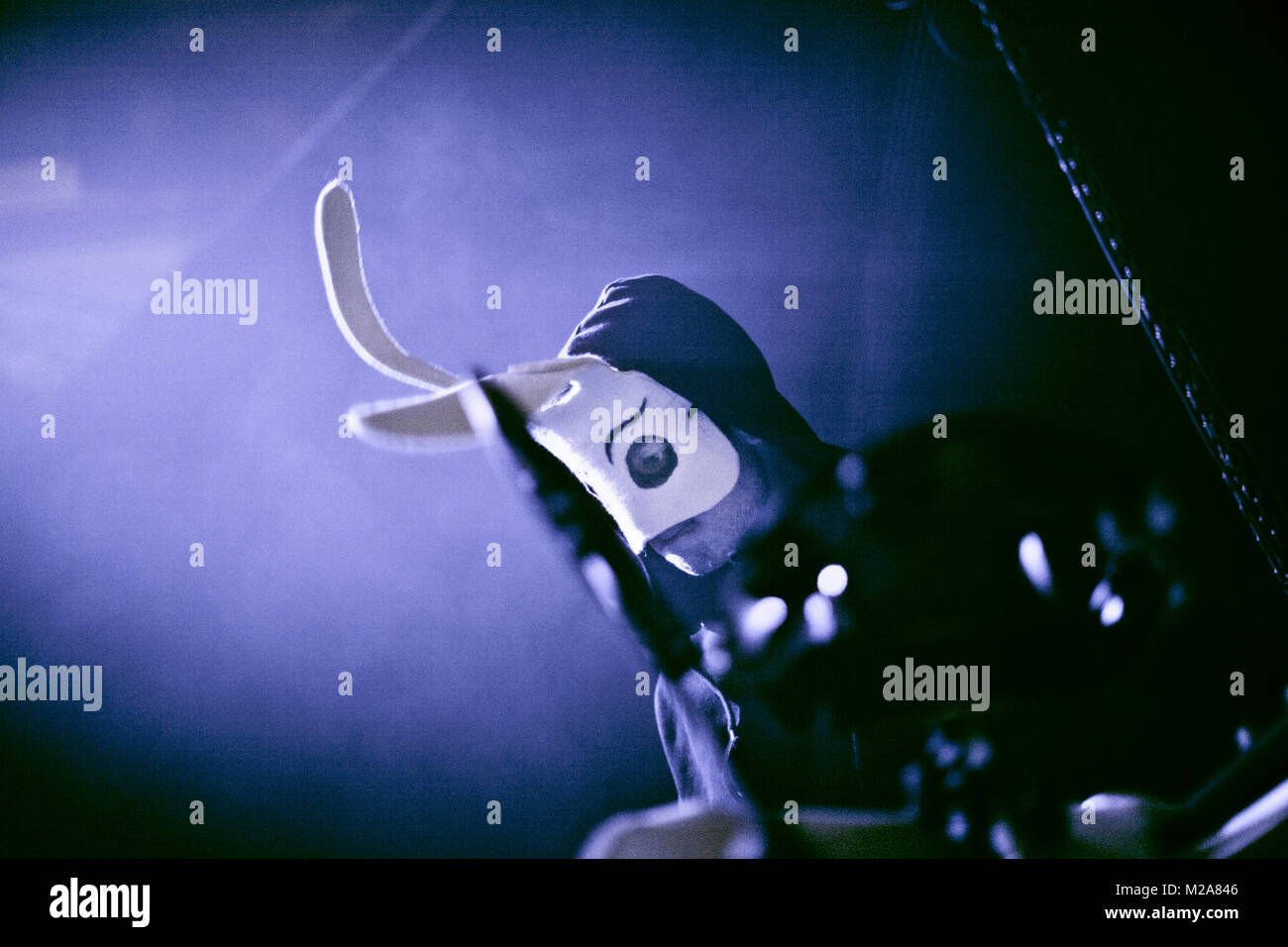 The Danish music project Sleep Party People performs a live concert at ...