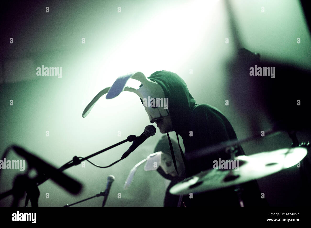 The Danish music project Sleep Party People performs a live concert at ...