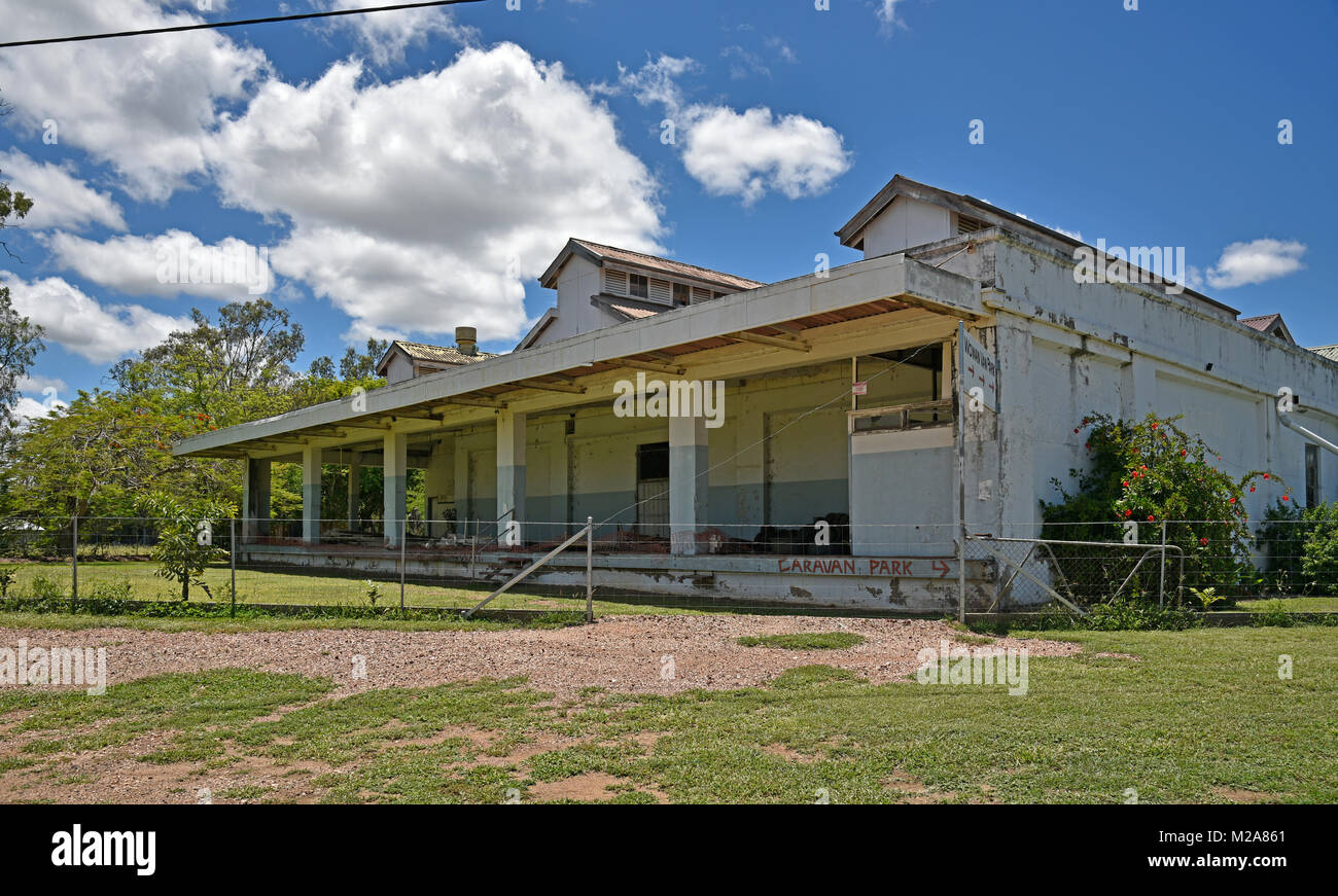 the old buttery at wowan in queensland in australia, now derelict Stock ...