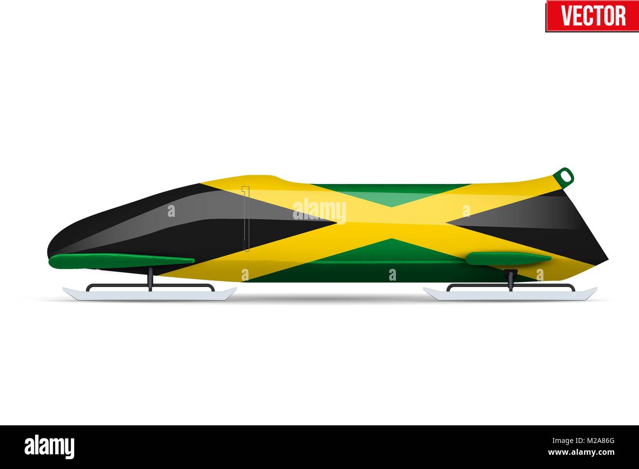 Athletes and start of race side view Stock Vector Images - Alamy