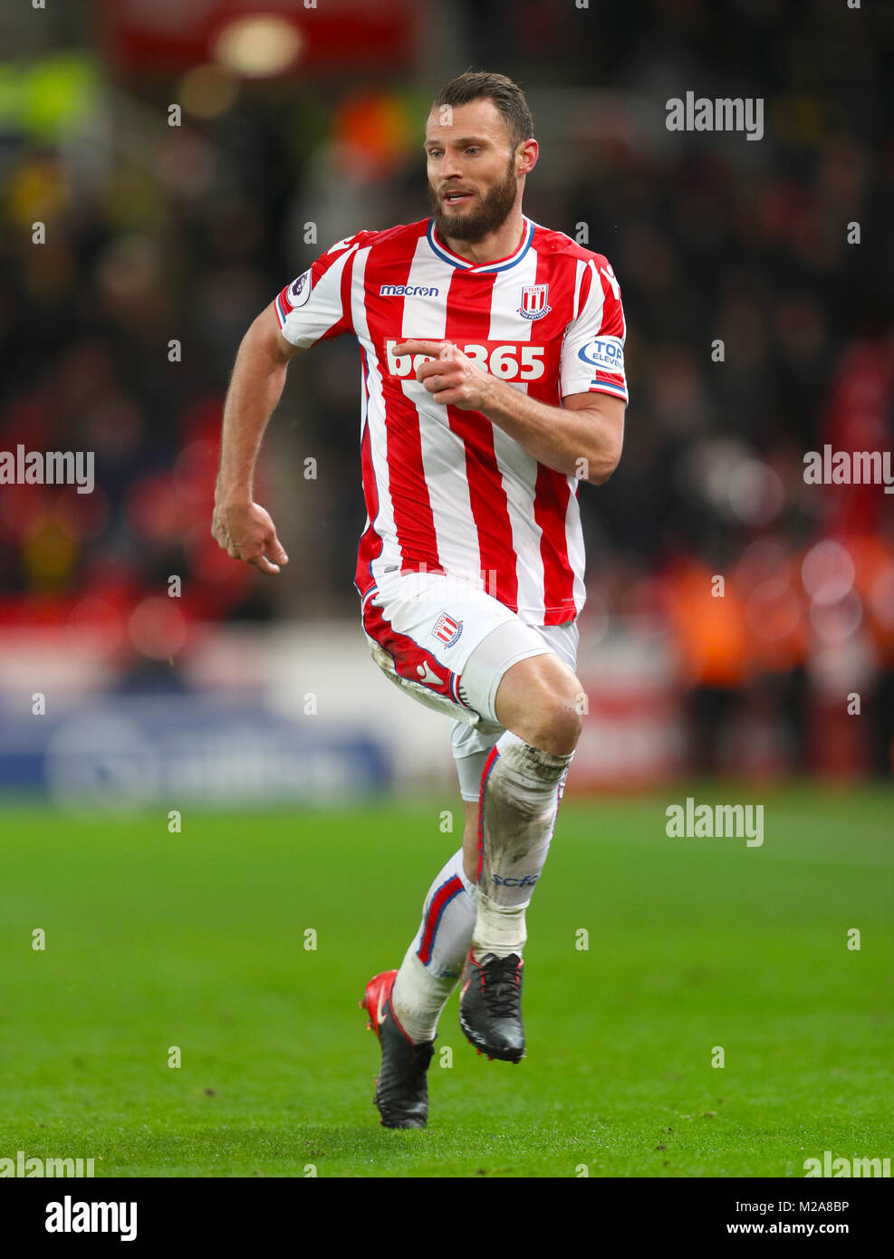Stoke City's Erik Pieters Stock Photo - Alamy