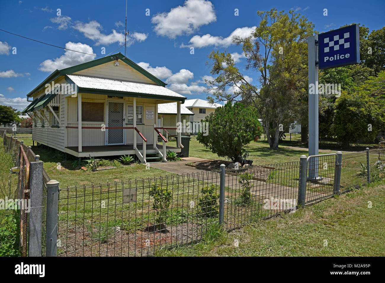 the small police station in Wowan in queensland in australia Stock ...