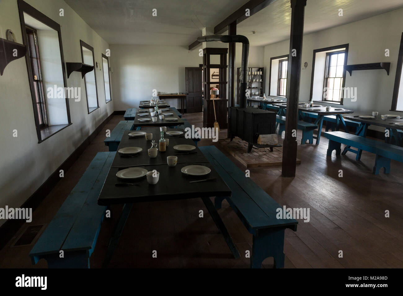 Barracks kitchen hi-res stock photography and images - Alamy