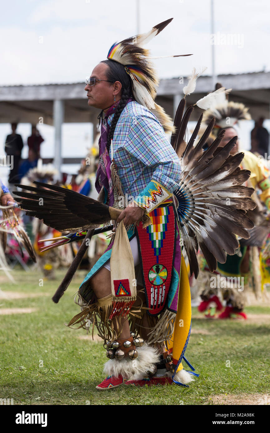 Grand Entry Cheyenne River Sioux Tribe Fair Rodeo And Pow Wow Sept 4