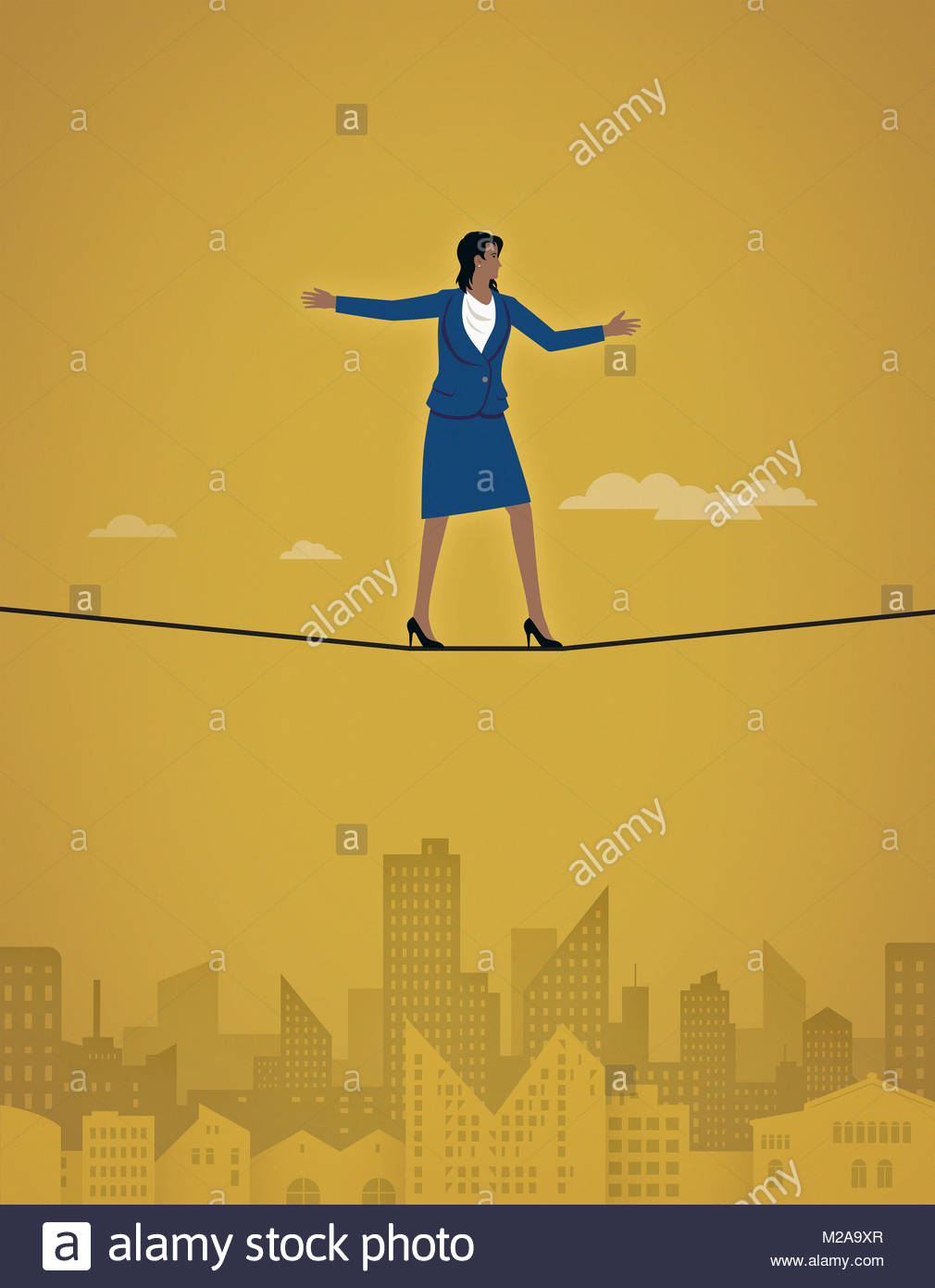 Tight Rope Walk Stock Photos & Tight Rope Walk Stock Images - Alamy