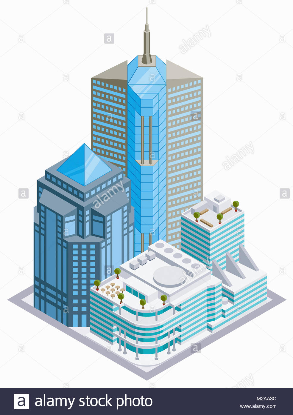 Drawing High Rise Buildings Stock Photos & Drawing High Rise Buildings ...