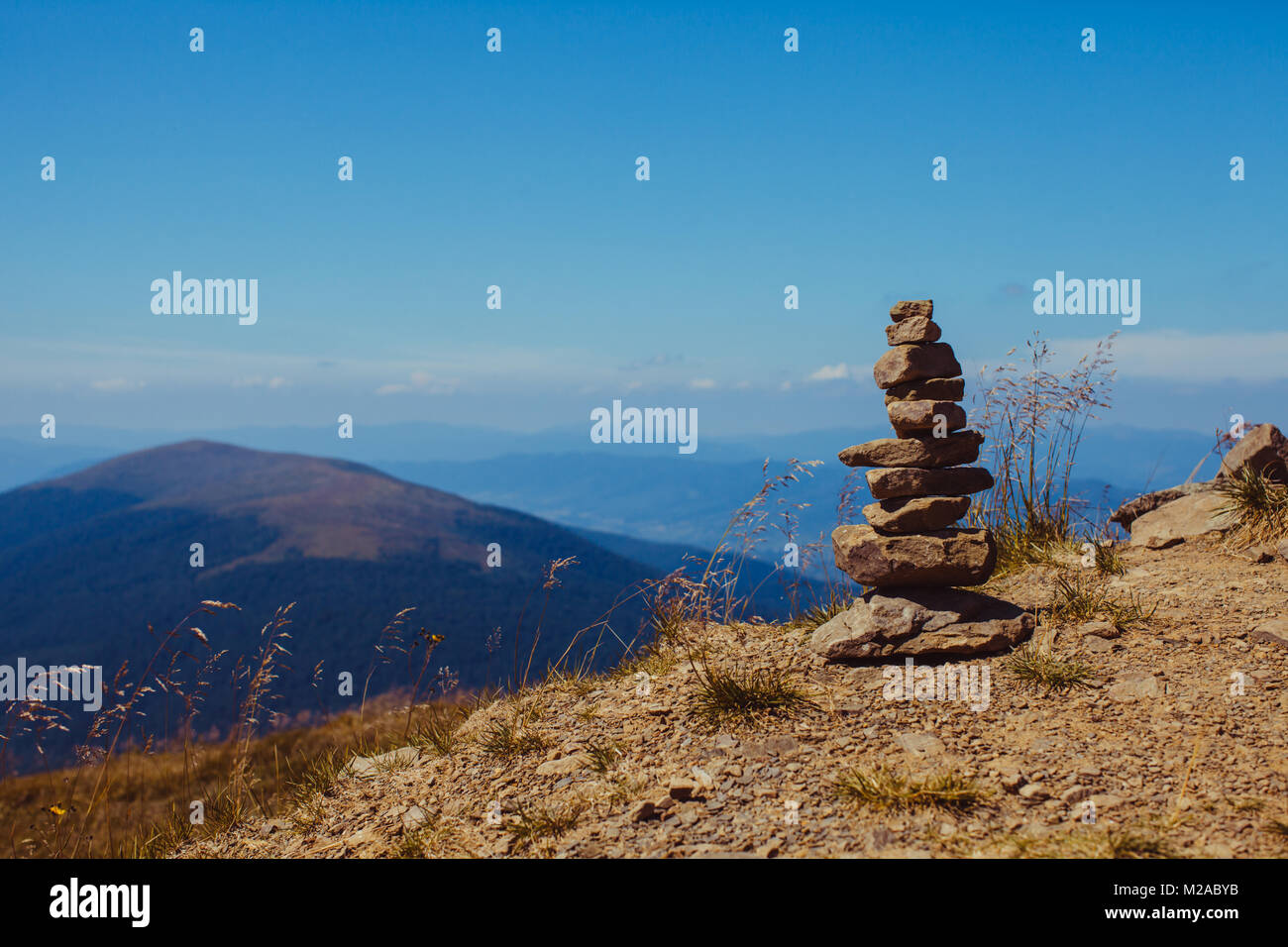 Mountains rocks balance Stock Photo - Alamy