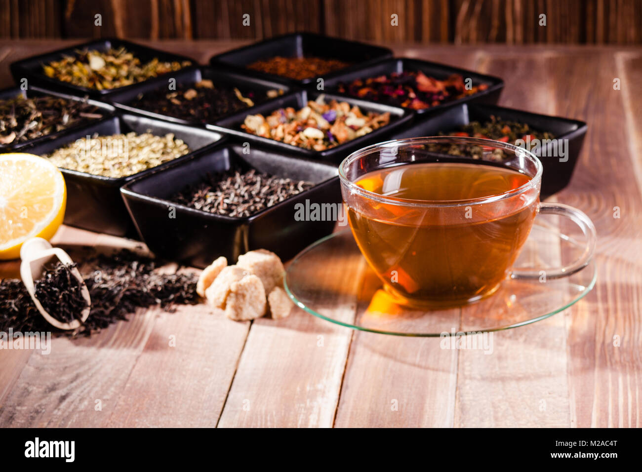 Various types of tea Stock Photo - Alamy