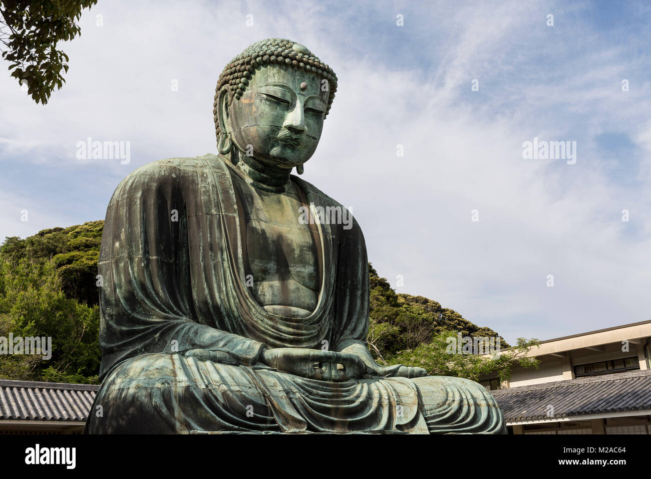 Kamakura Daibutsu, Kanagawa Prefecture Japan. The Great Buddha of ...