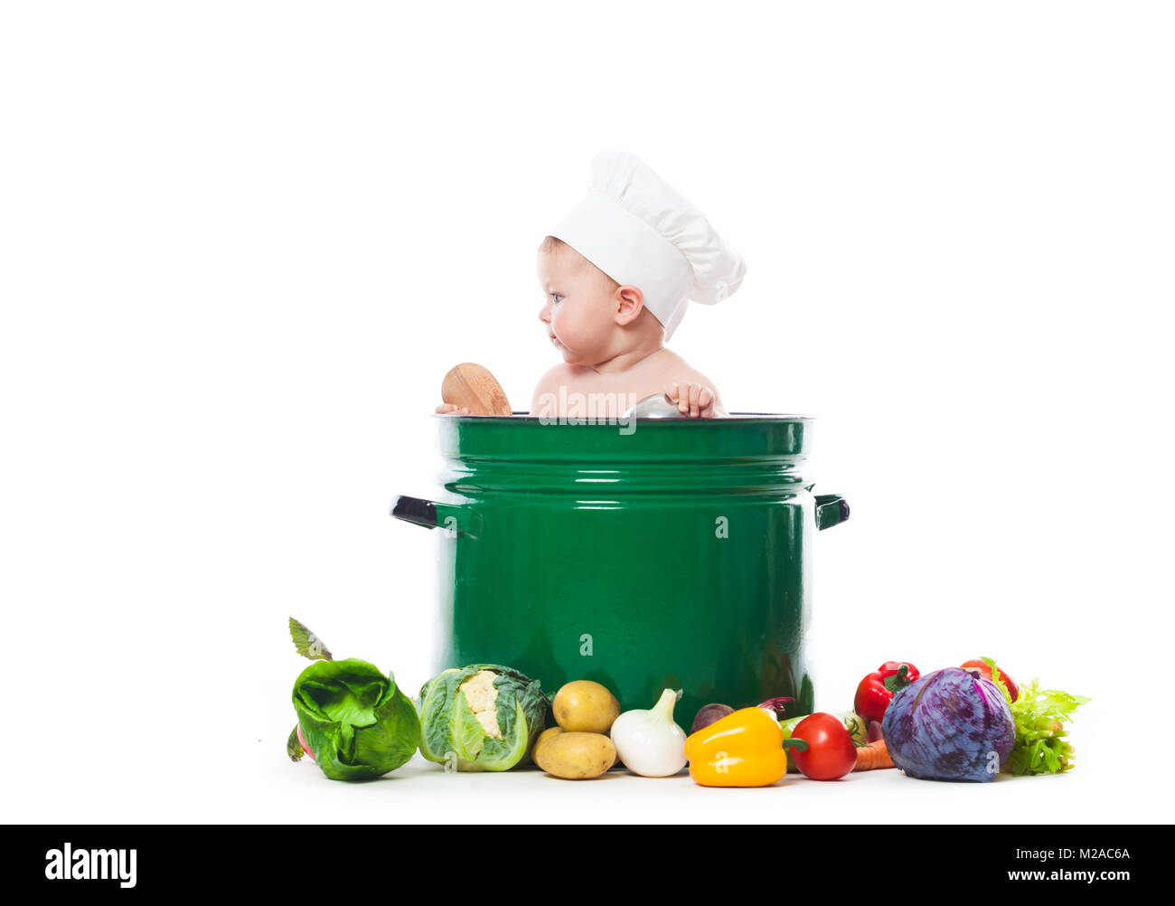 Little chef cooks Stock Photo - Alamy