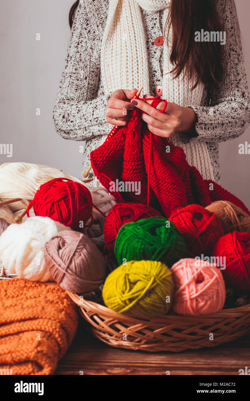 Cozy knits hi-res stock photography and images - Alamy